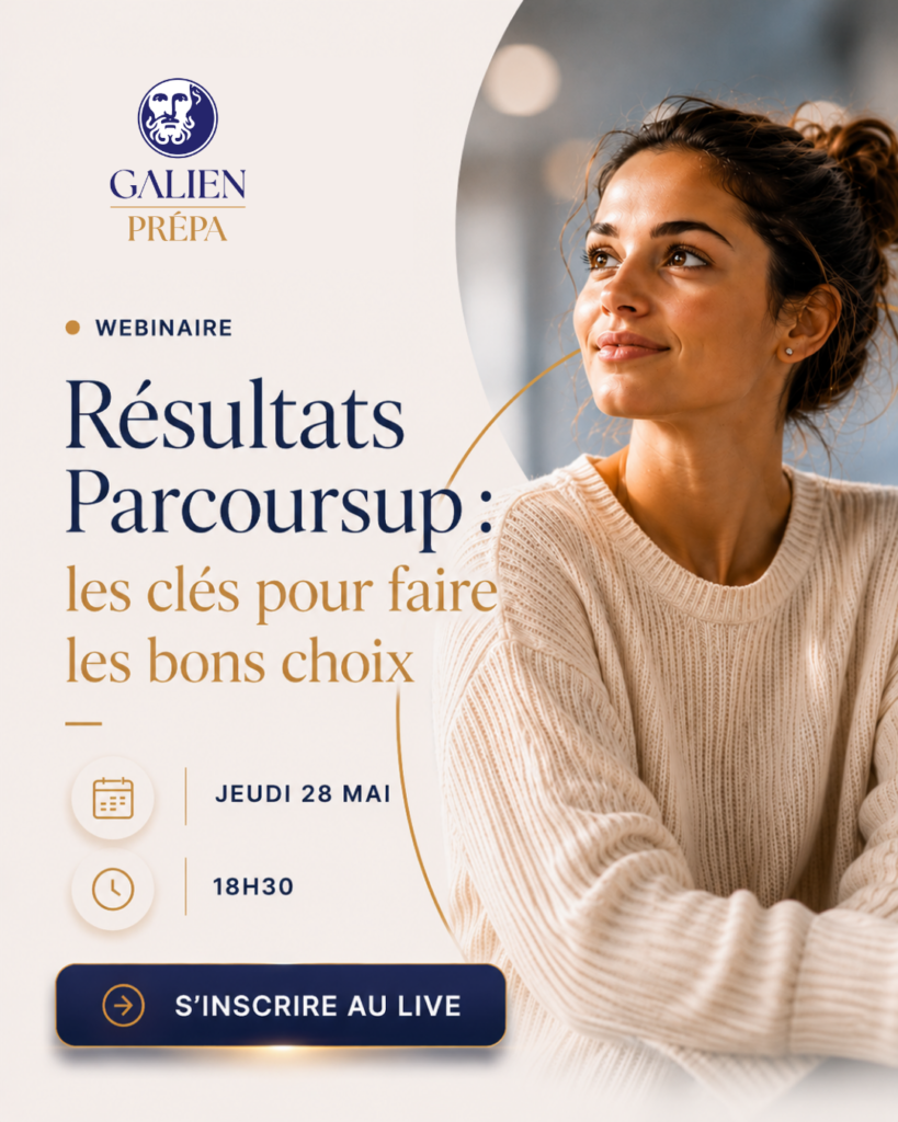 Cours Galien : La prépa d'excellence à la 1ère année de médecine